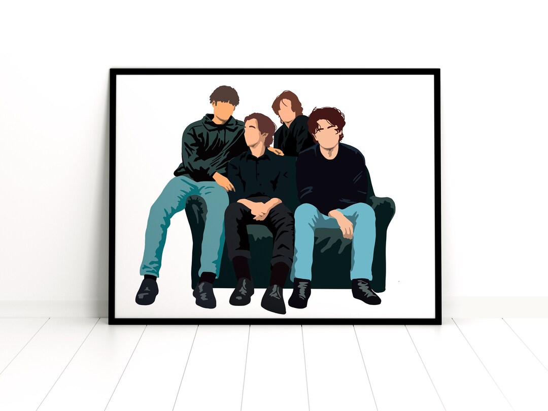 Inhaler Band Inspired Art Print - Etsy