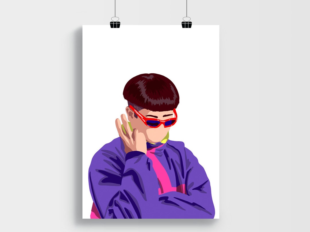 Oliver Tree Inspired Art Print - Etsy
