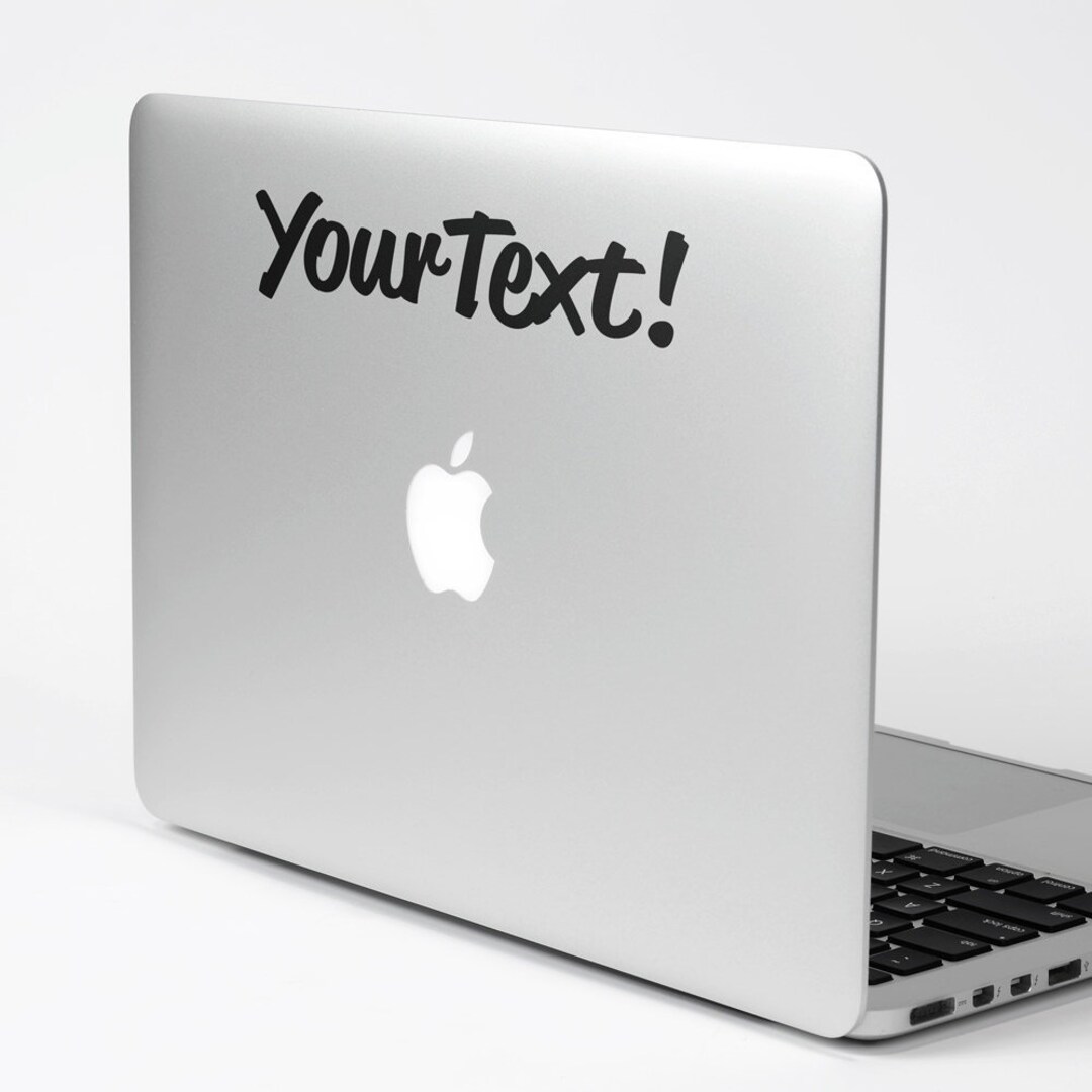 Laptop Stickers | Laptop Decal | Computer Decal | Name Laptop Decal ...