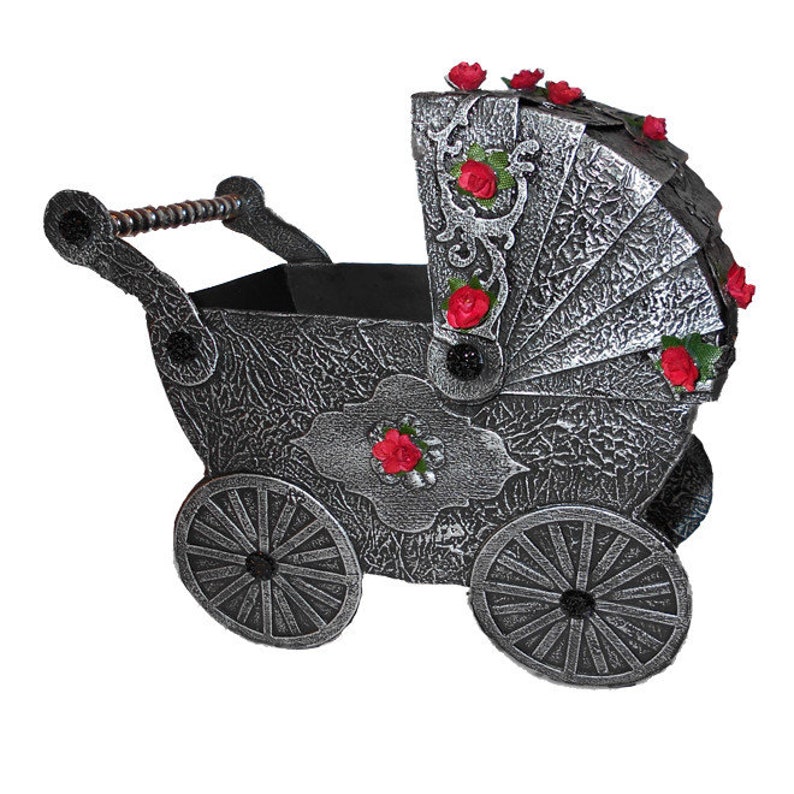 Serendipity 3D Pram Template Trio Includes Stroller and Accessory 3D ...