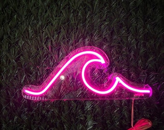 Wave Neon Sign - Etsy