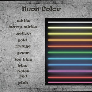 Neon Squiggle Light Wave Led Sign - Etsy