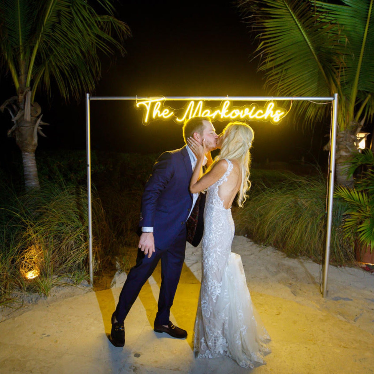 Neon Sign Wedding Neon Sign Art Bar Neon Welcome Sign Last - Etsy