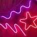 Neon Squiggle Light Wave Led Sign Flex Led Neon Sign - Etsy