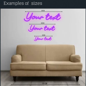 Neon Squiggle Light Wave Led Sign - Etsy