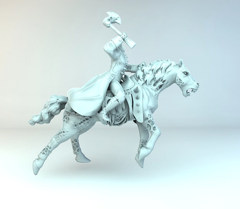 Headless Horseman Perfect for D&D Dungeons and Dragons - Etsy