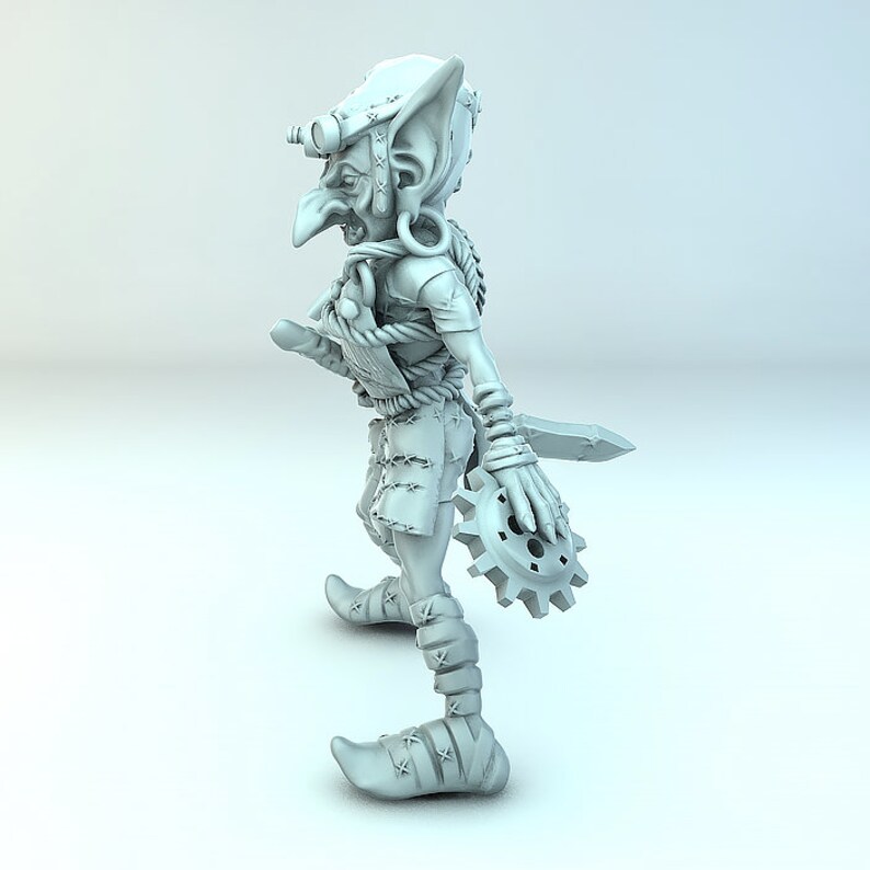 Goblin Engineer Pilot Perfect for D&D Dungeons and Dragons - Etsy UK