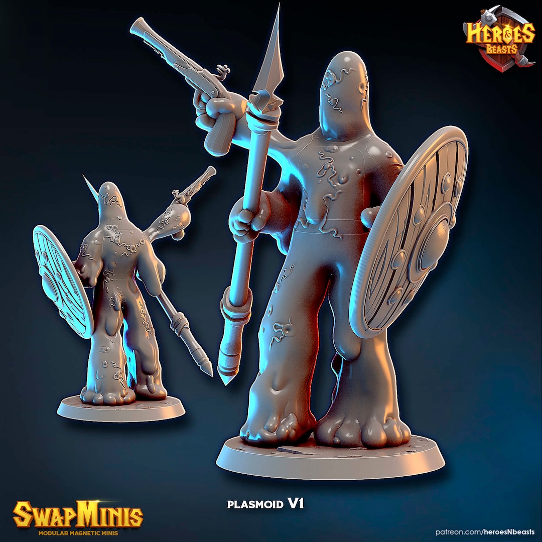 Plasmoid V1 • Digital Stl for 3d Printing• D&D Dungeons and Dragons ...