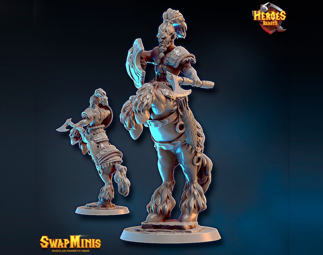 Centaur Miniature for D&D Dungeons and Dragons Tabletop Gaming ...