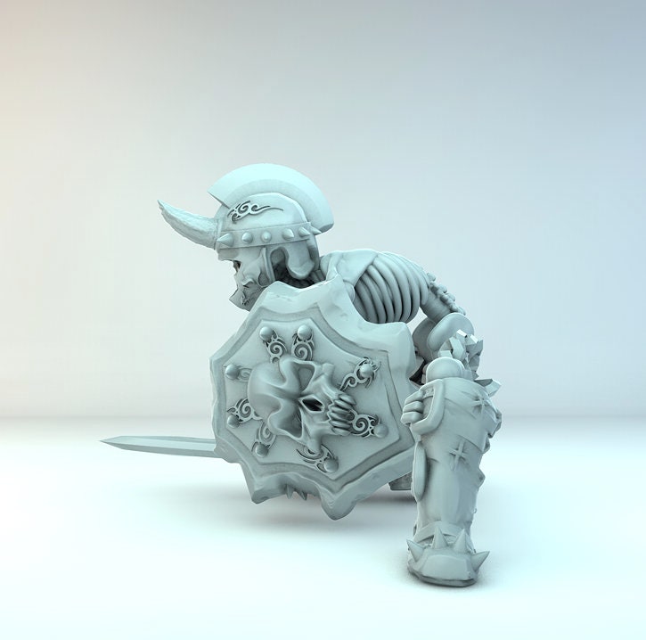 Skeleton Crouching Perfect for D&D Dungeons and Dragons - Etsy