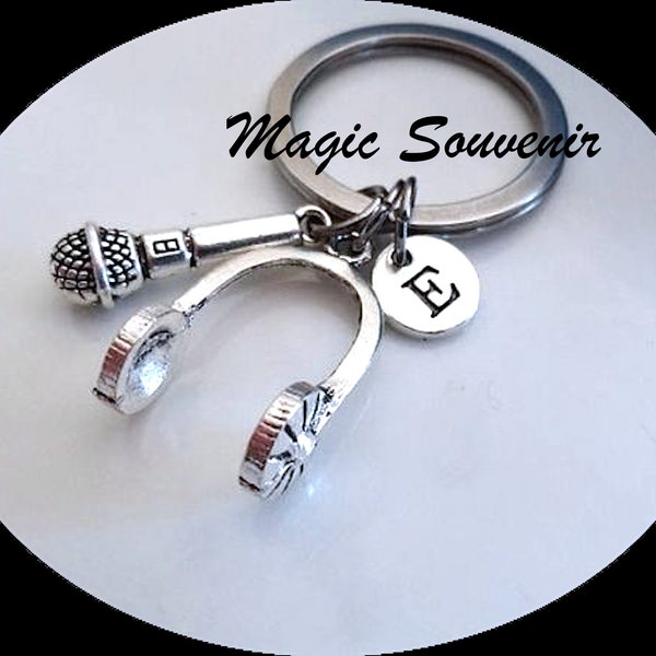 Mic Keychain - Etsy