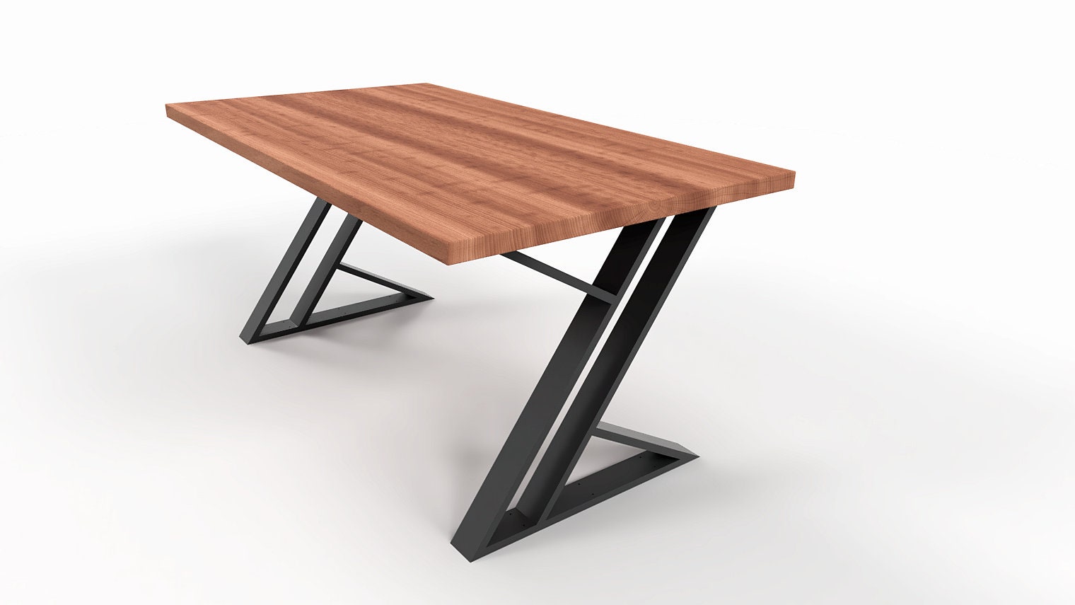 Z Shape Metal Table Base: Industrial Dining Table Legs, N211 - Etsy