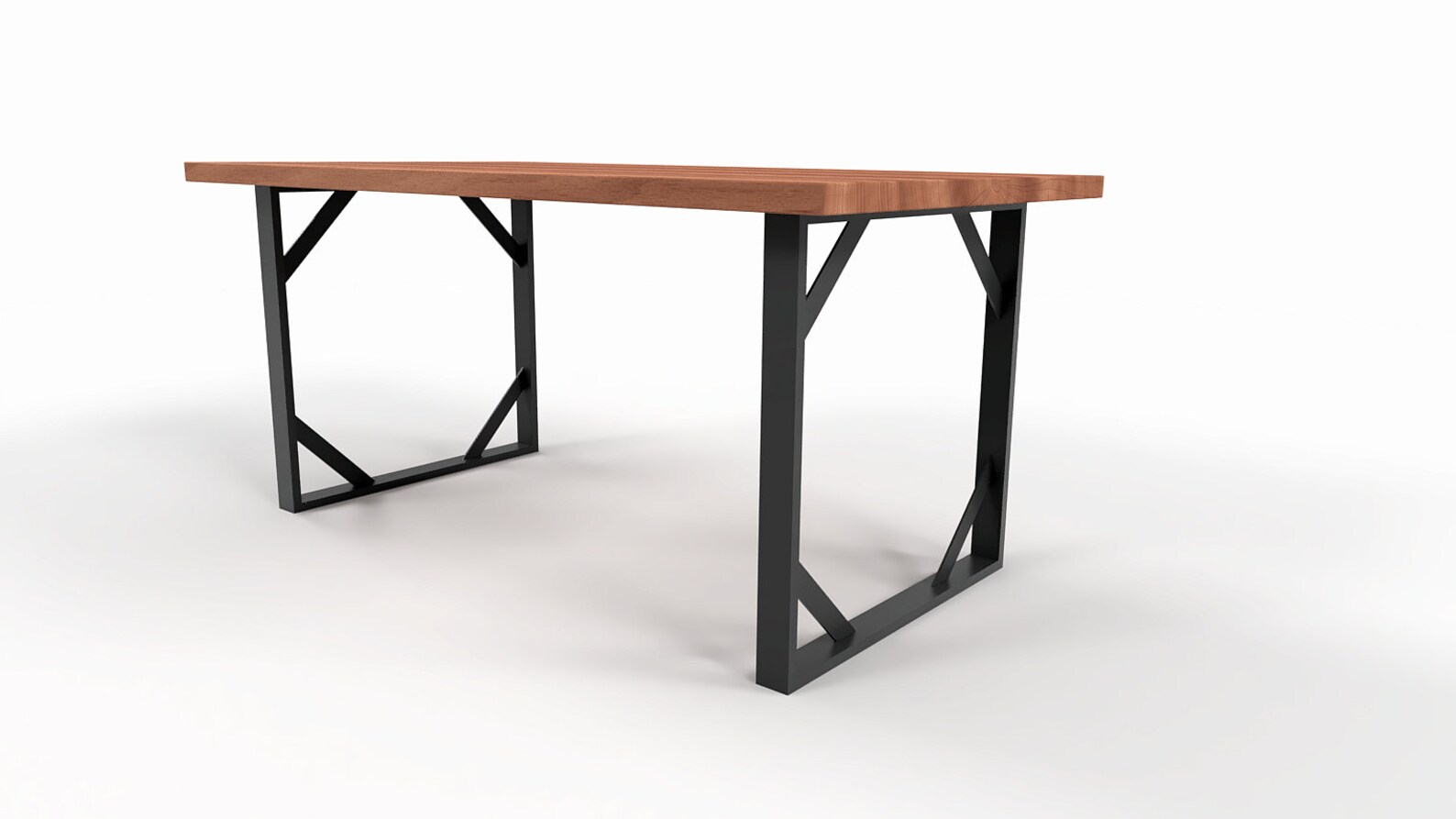 Square-shape Table Base Metal Table Base Kitchen Table - Etsy