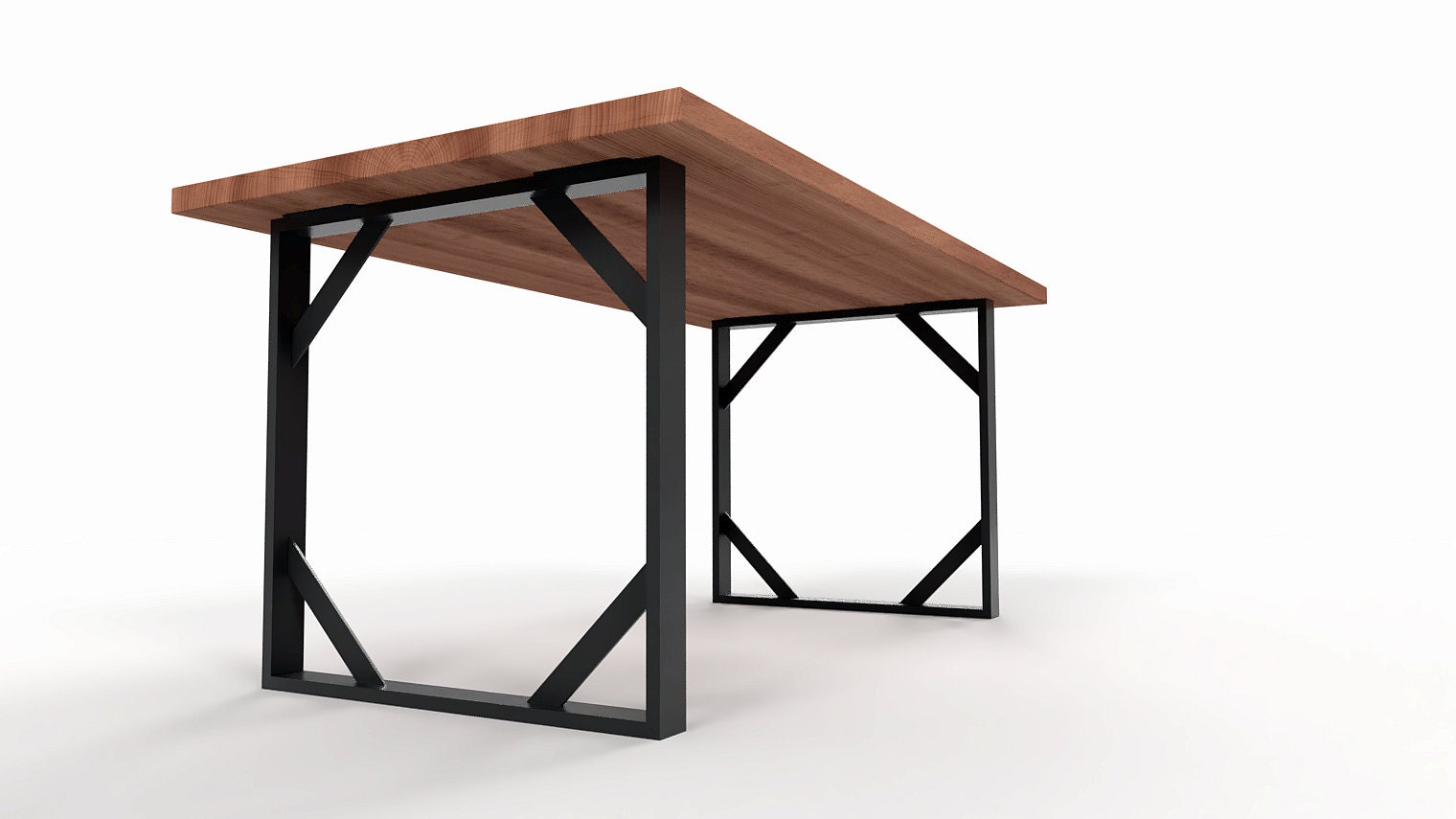 Square-shape Table Base Metal Table Base Kitchen Table - Etsy