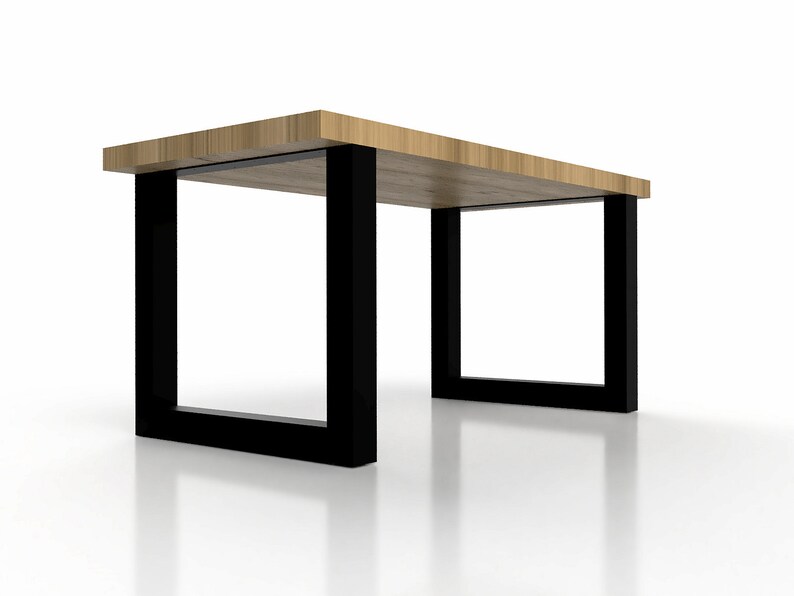 U-shape Table Legs Kitchen Table Legs Dining Table Legs - Etsy