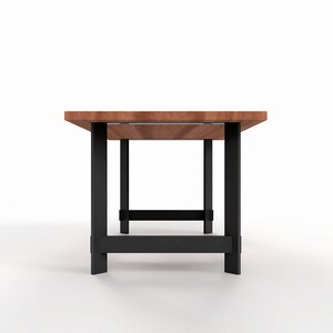 Metal Table Base, Steel Table Legs, Industrial Table Base, H Shaped ...