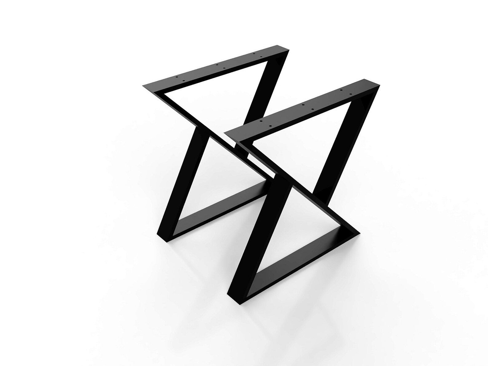 Z-shape Table base Metal Table Base Kitchen Table Legs | Etsy