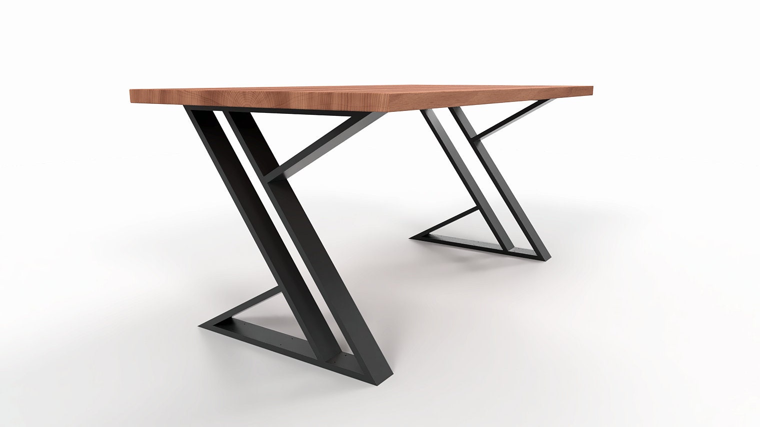 Z Shape Metal Table Base: Industrial Dining Table Legs, N211 - Etsy