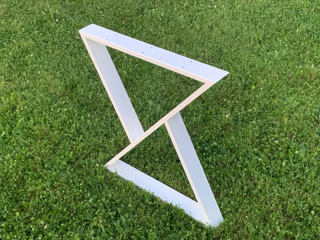 Z Shape Metal Table Legs: Industrial Dining Table Base, N202 - Etsy