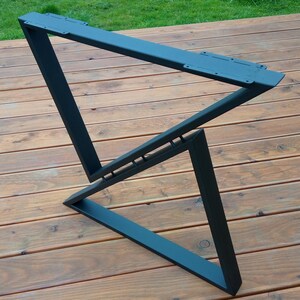 Z Shape Table Base, Metal Table Base, Kitchen Table Legs, Dining Table ...