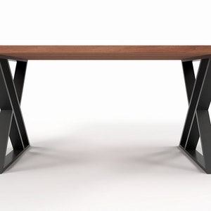 Z Shape Table Base Metal Table Base Kitchen Table Legs - Etsy