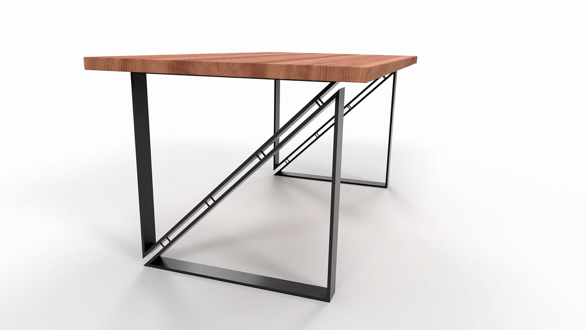 Z-shape Table Base Metal Table Base Kitchen Table Legs | Etsy