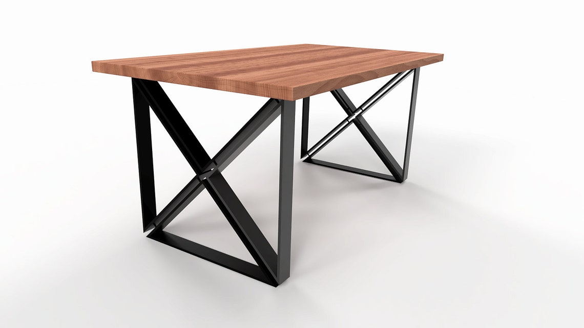 Square-shape Table Base Metal Table Base Kitchen Table Legs - Etsy