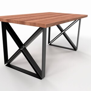 Square-shape Table Base, Metal Table Base, Kitchen Table Legs, Dining ...