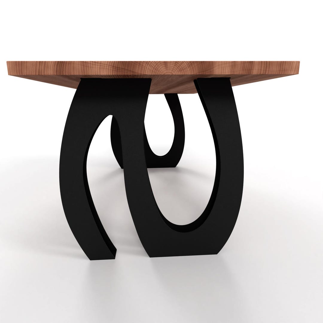 Geometric Steel Table Legs: Modern Designer Base, N28 - Etsy