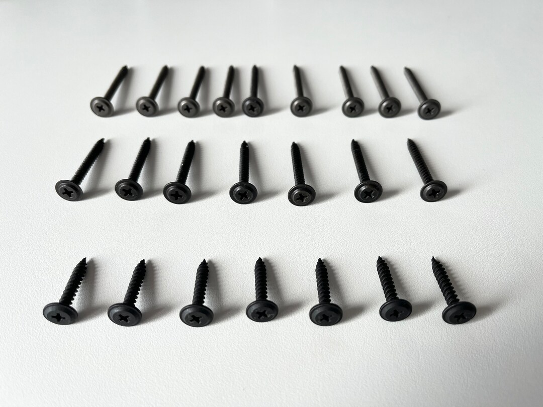 Matching Flat Head Wood Screws: Table Leg Hardware Add-on - Etsy
