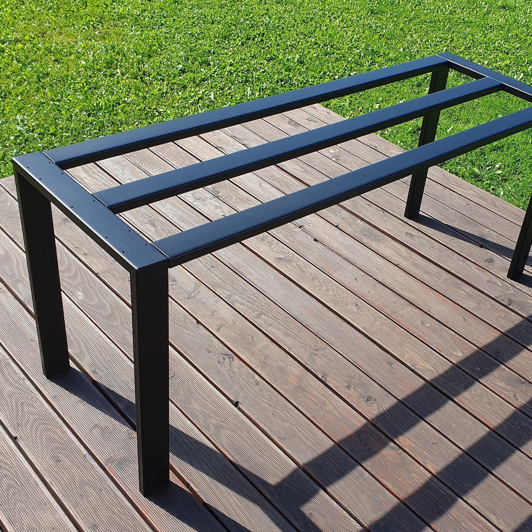 Table Base for Heavy Top, Glass Table Frame, Dining Table Frame, Table ...