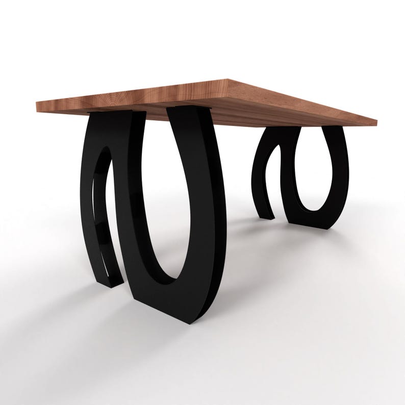 Geometric Steel Table Legs: Modern Designer Base, N28 - Etsy