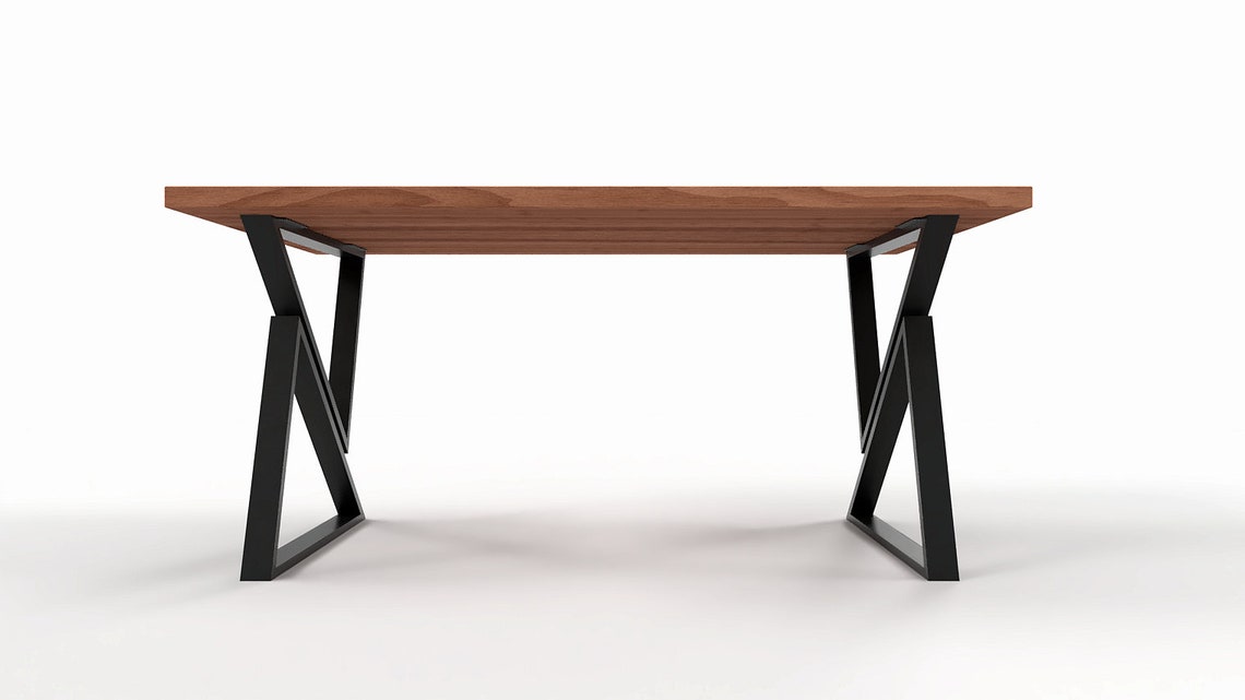 Z-shape Table Base Metal Table Base Kitchen Table Legs | Etsy