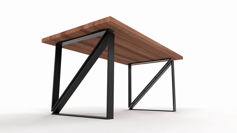 Z-shape Table Base Metal Table Base Kitchen Table Legs - Etsy