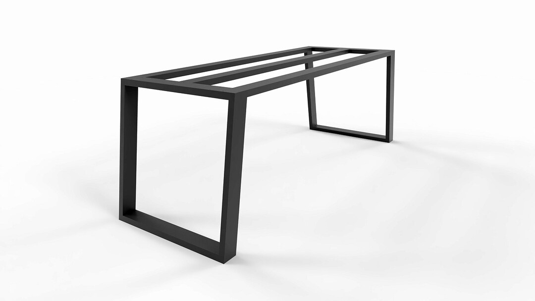 Table Frame for Heavy Top, Metal Table Frame, Iron Table Legs for Stone ...