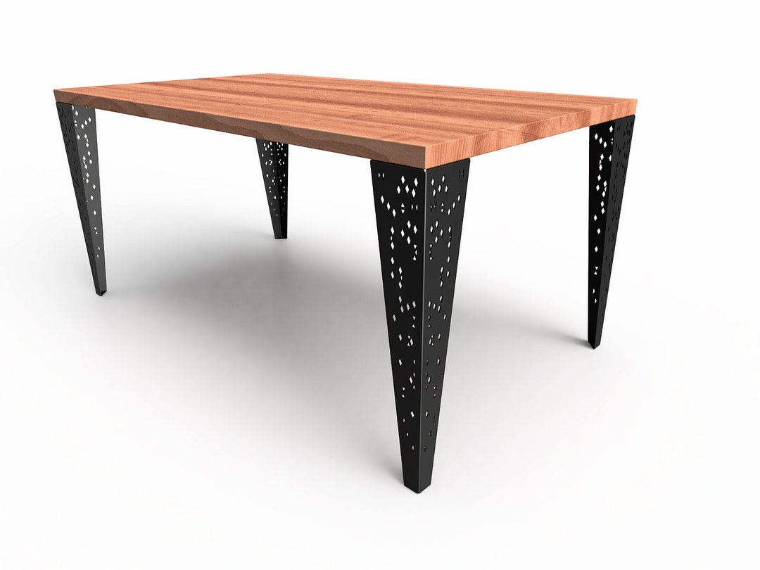 Industrial Style Metal Table Legs: Flexio Line, Powder Coated Steel ...