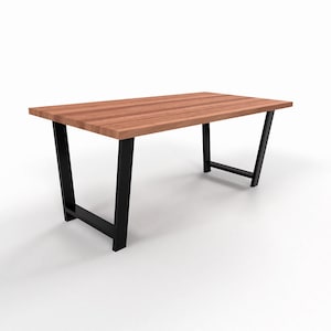 Heavy Duty Metal Table Base: Modern Steel Frame, DIY Furniture, F6 - Etsy