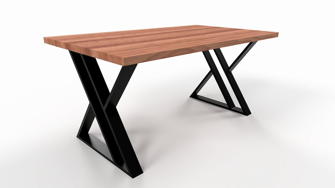 Z Shape Table Base Metal Table Base Kitchen Table Legs - Etsy