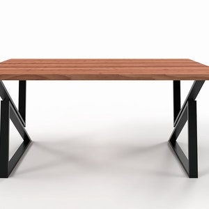 Z-shape Table Base Metal Table Base Kitchen Table Legs | Etsy