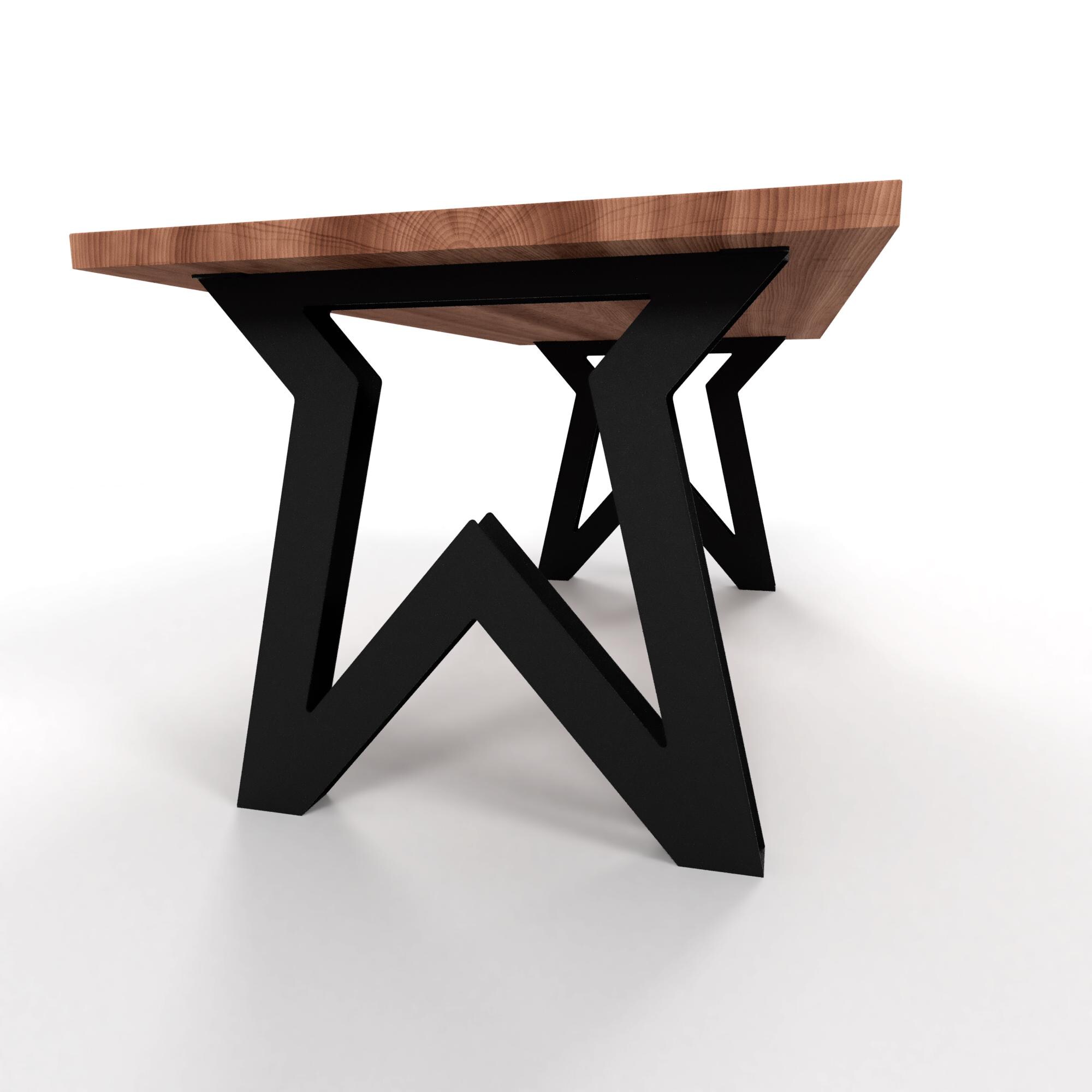 Star Shape Metal Table Legs: Modern Art Designer Collection, N27 - Etsy