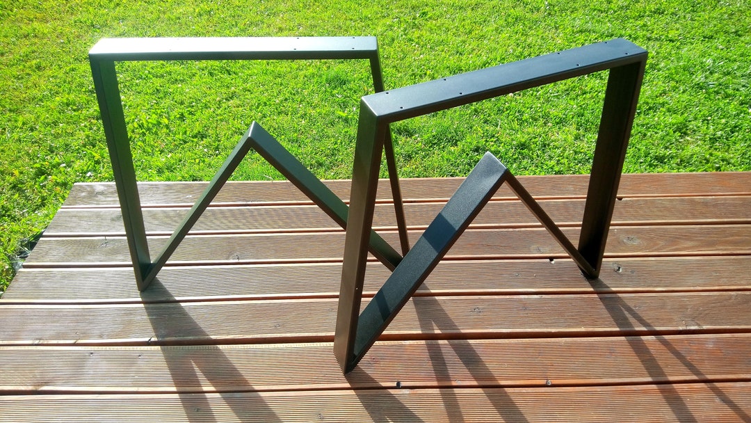 W-shaped Table Legs, Kitchen Table Legs, Dining Table Legs, Dining ...