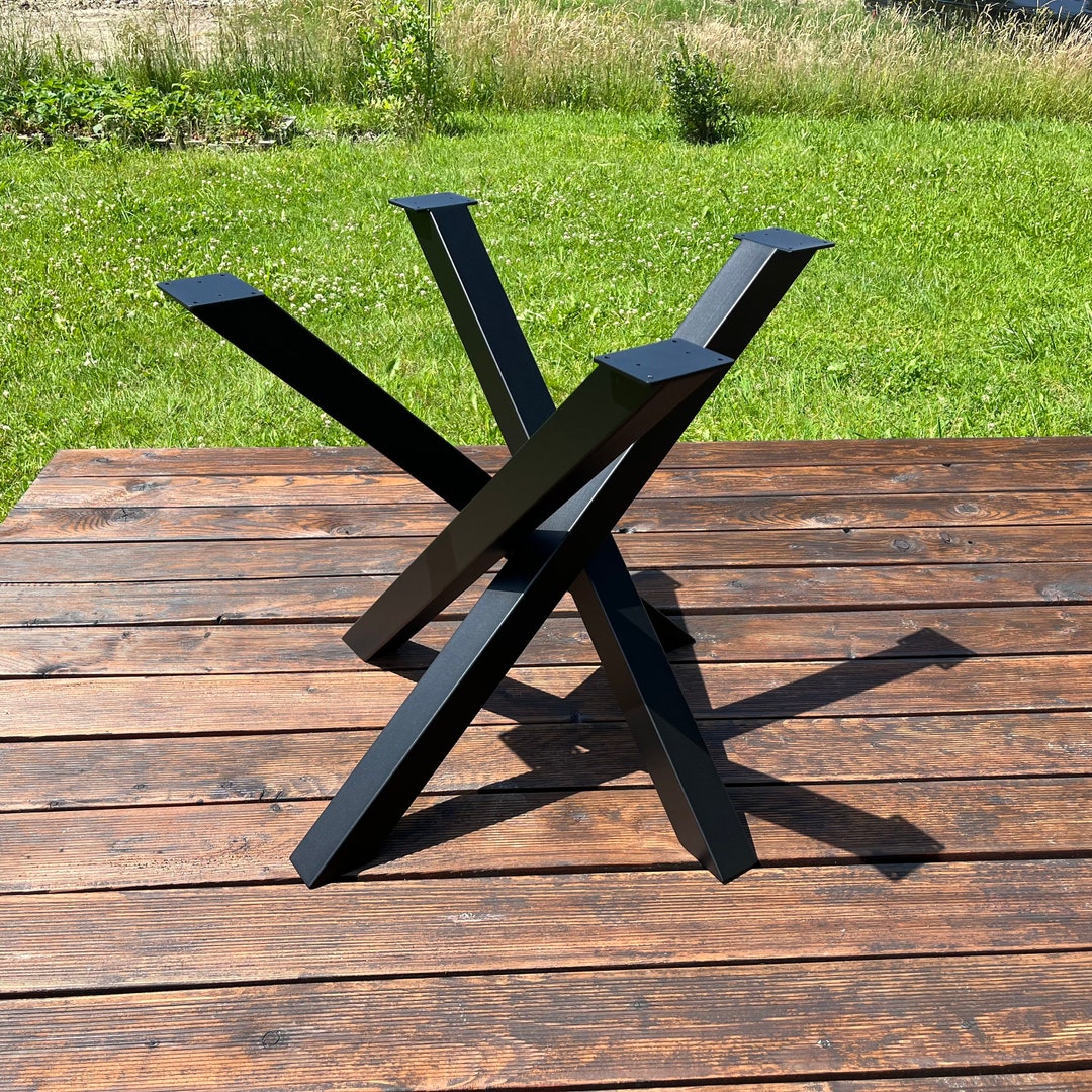 Spider Pedestal Base, Round Dining Table Base, Cross Table Base, Metal ...