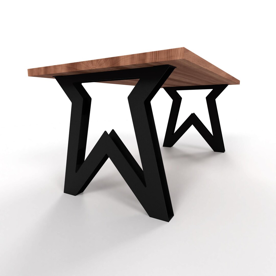 Star Shape Metal Table Legs: Modern Art Designer Collection, N27 - Etsy
