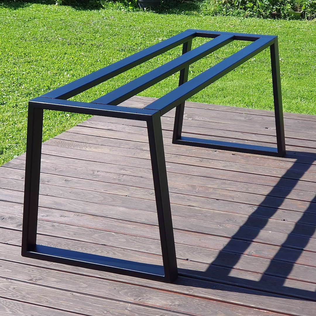 Table Frame for Heavy Top, Metal Table Frame, Dining Table Base , Table ...