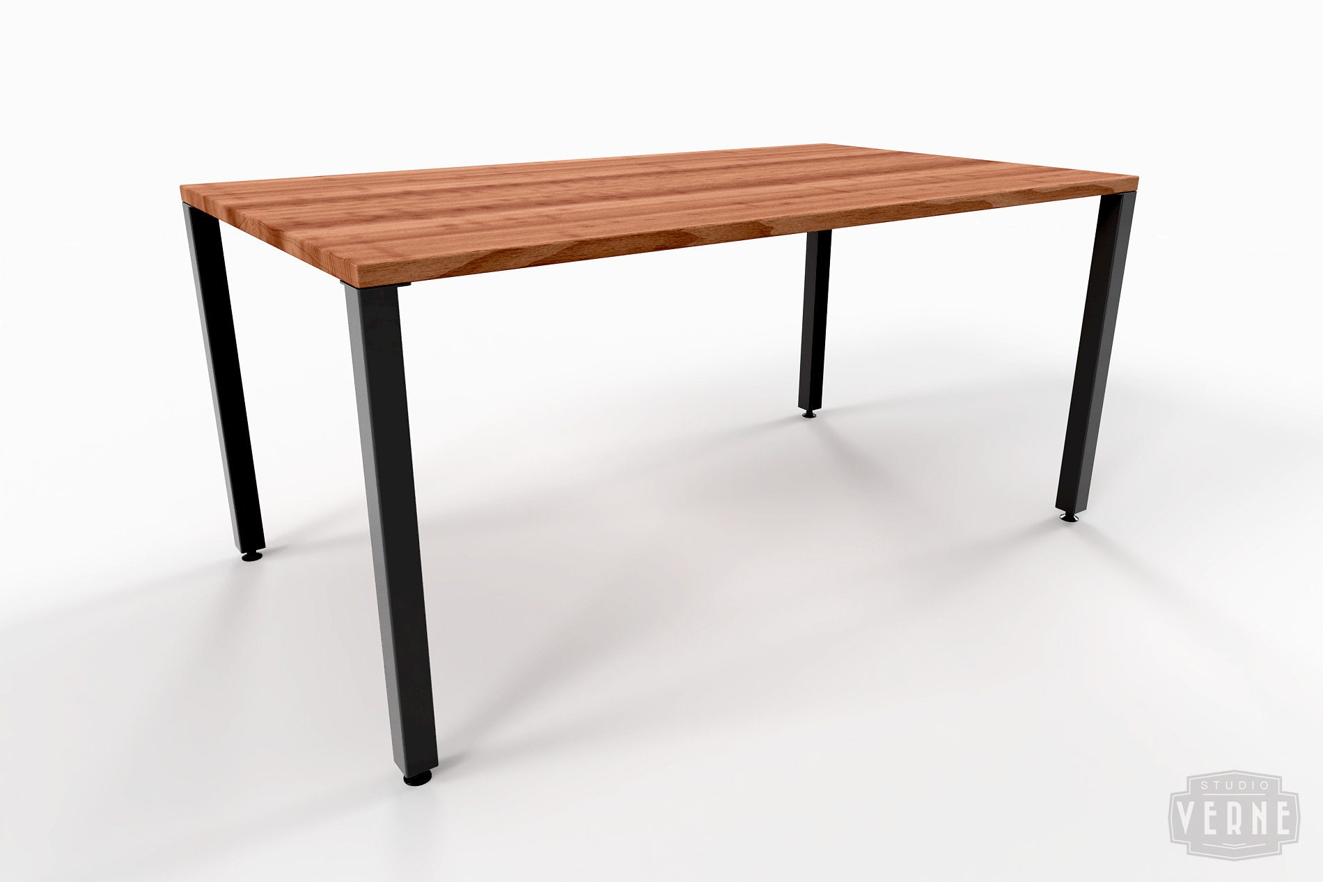 Flush Table Legs Adjustable Feet Metal Table Legs Pipe - Etsy