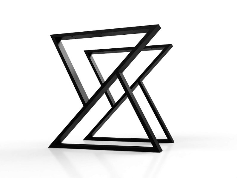 Z Shape Table Base Metal Table Base Kitchen Table Legs - Etsy