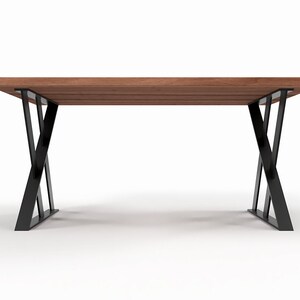 Z Shaped Table Base, Metal Table Base, Kitchen Table Legs, Dining Table ...