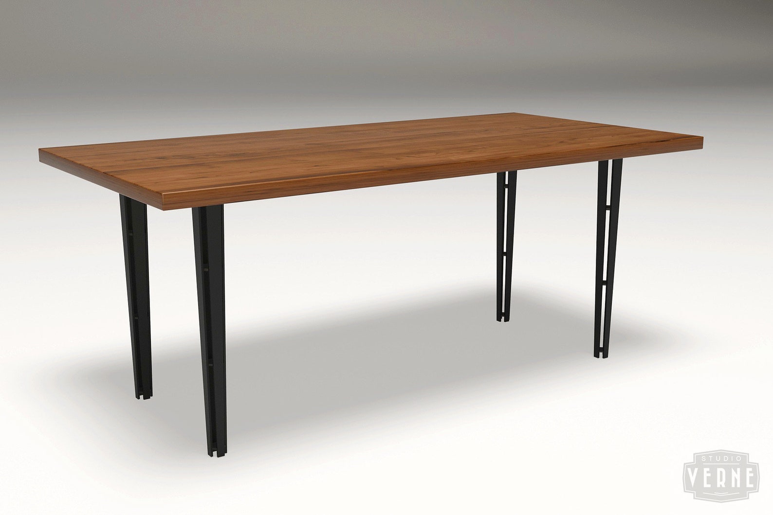 Metal Dining Table Legs. Industrial style table legs. Kitchen | Etsy