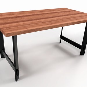 Metal Table Base, Steel Table Legs, Industrial Table Base, H Shaped ...