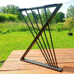 Z-shape Table Legs, Industrial Table Legs, Dining Table Legs, N179 - Etsy